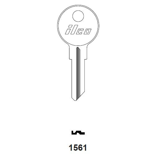 Ilco 1502 Key Blank, ESP/Hudson ES8