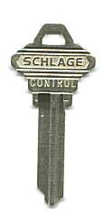 Schlage 35-056C Key blank, `C` Keyway Control LFIC