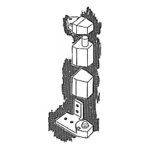 OP3101 DU Pivot, Set 1/8 Recess LH