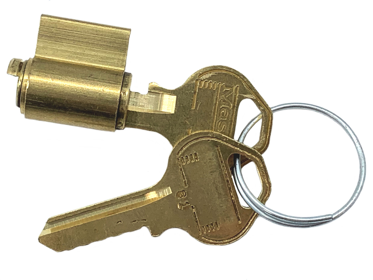 Master Lock 295W81KM KZ Cylinder for Padlock 81KM Keyway, Zero Bitted