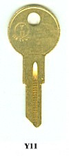 JMA YA-44DE-250 Key Blank for Yale Y11 (250 pack)
