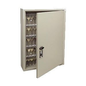 Kidde 001796 Key Cabinet with Pushbutton Lock, 60 Key Capacity