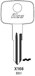 Ilco B61 Key Blank for Lemans X168
