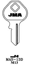 JMA MAS-13DE Key Blank for Master M13/130K