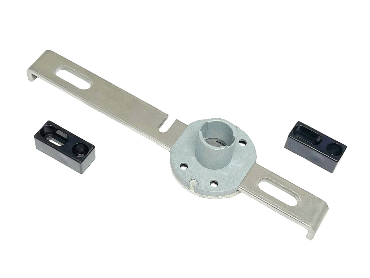 Compx National D8836 Gang Lock, 2 Drawer Side Mount without key core