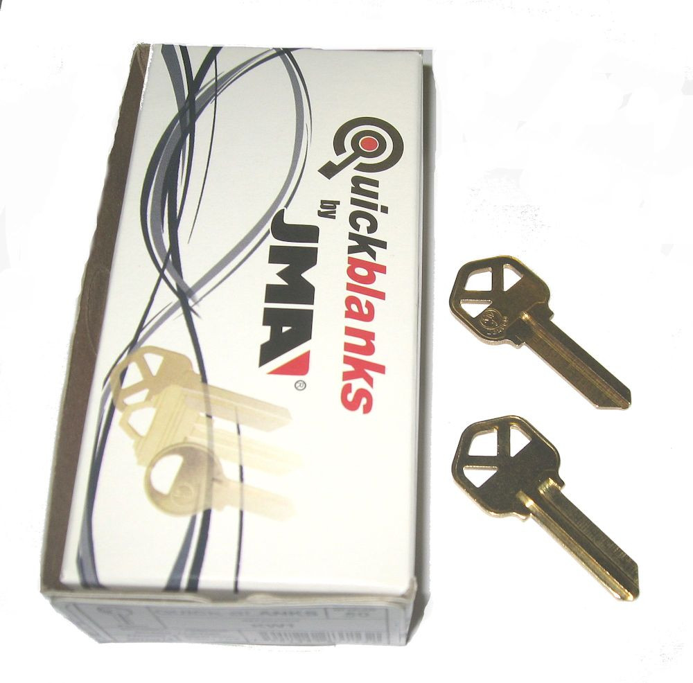 JMA KWI1KE-50 Key Blank for Kwikset KW1 (50-Pack)