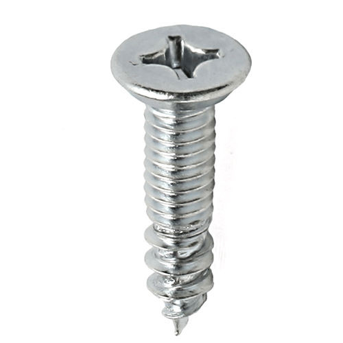 Major LS-25-25 Zinc Strike Plate Screws 12-24x1" (25-Pack)