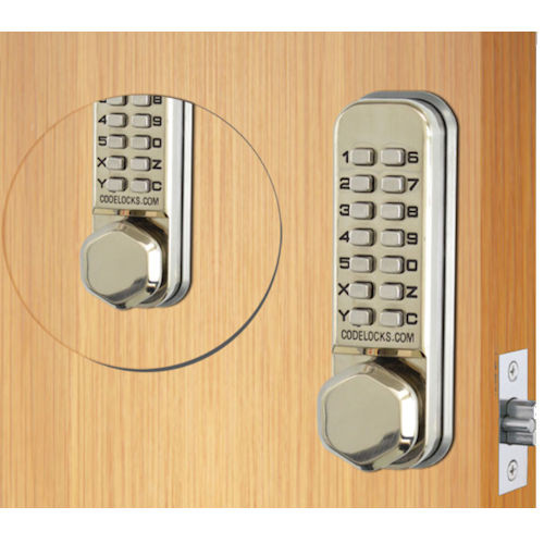 Codelocks, CL410 SS Mechanical Pushbutton Lever Lock
