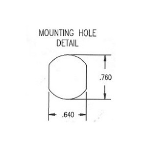 ESP ULR-625STD KA ES201 5/8" Cam Lock, Keyed Alike ES201