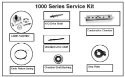 Simplex 203035-000-01 Service Kit for 1000 Knob Styles
