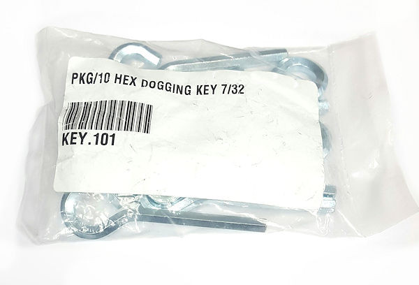 Dog Key, KEY.101/PB99 for Dor-O-Matic 7/32 (Sold Each)