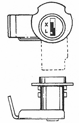 XL Lock 212-K, K Series Mailbox Lock