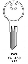 ESP Y12 Key blank, for Yale O1122A