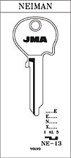 JMA NE-8 key blank for Neiman