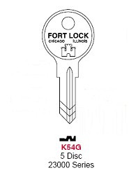 Compx Fort K757 Key Blank