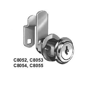 Compx National C8055-C415A-3 Cam Lock, 1-7/16 Keyed Alike C415A Brass ...