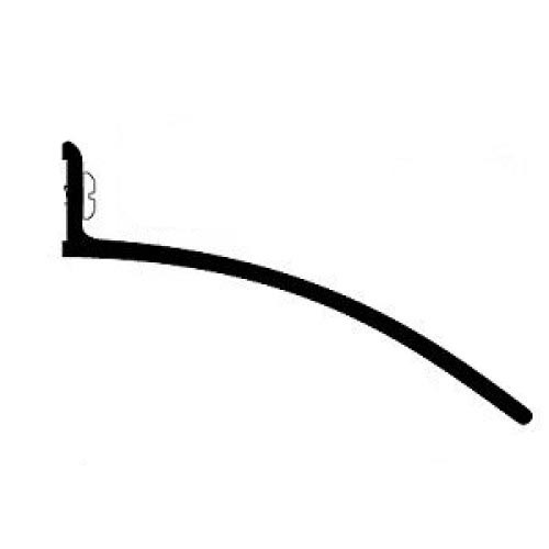 Pemko 357C 84 " Flat Astragal, Aluminum Finish/Material