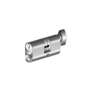 Papaiz MZ35 Mortise Lock Complete US3, Single Cylinder