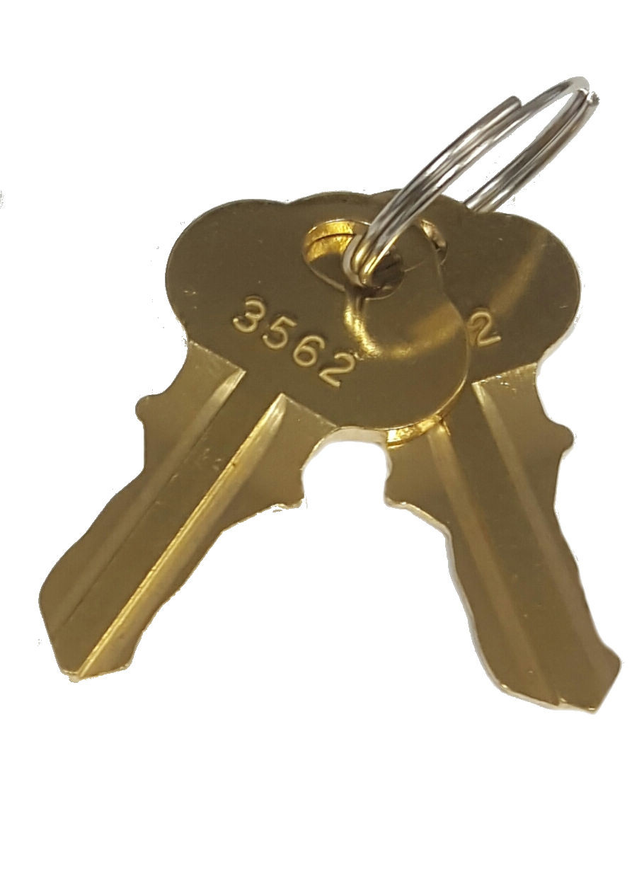 Ilco 1639 Key Blank for Larson LD1, nickel plated brass