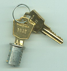 Lock Core/Plug F23 102E, for HON E Series (Chrome)