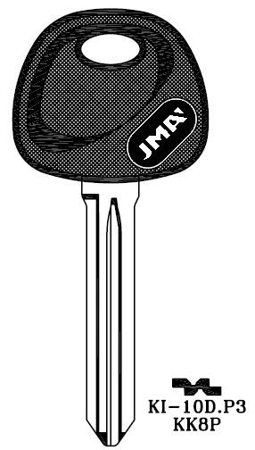 Key blank, JMA KI5D for Kia KK6