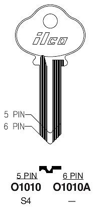Ilco 1016N Key Blank, Penn Lock