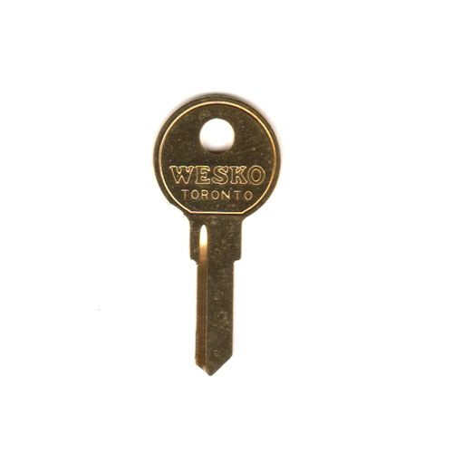 Key blank, Wesko Pundra Series 101-330