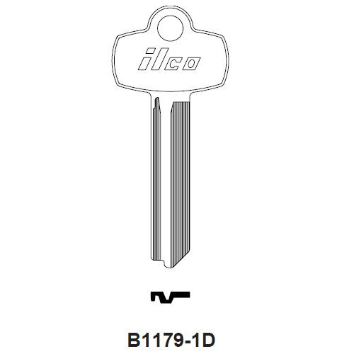 Arrow Key Blanks by Ilco Mr Lock, Inc.