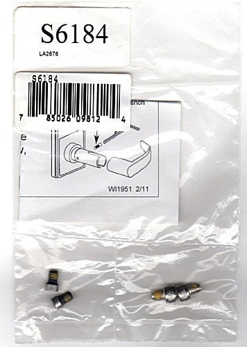 Alarm Lock S6184 Lever Retaining Screws for DL3500 Series