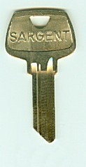 Sargent 275LE Key Blank, OEM LE 5-pin