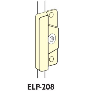 Don-Jo LP-307 SL Latch Guard, Silver Finish