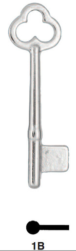 Ilco 1B Key Blank, Bit & Post