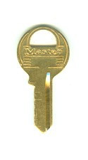 Cut Key for Master Lock 2396