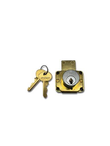 CCL 0738 3/4 26D KA 4T37526 Pin Tumbler Cabinet Lock, Keyed Alike Satin ...