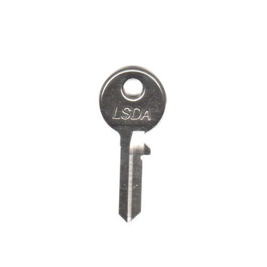 Cut Key, LSDA Padlock #801