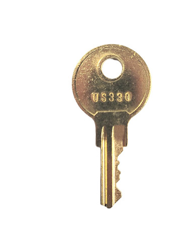 Cut Key, US330 - Sold Each Key, Replacement for US Lock