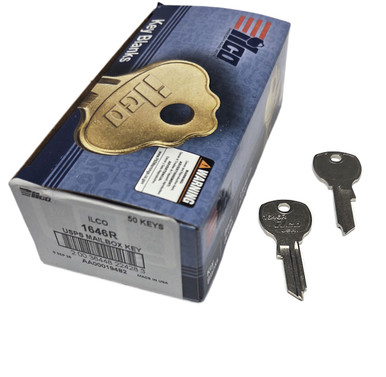 Ilco 1646R Key Blank for National Mailbox D4301 (50-Pack)