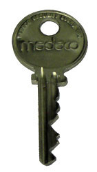 Cut Medeco Key, for Amsec K1 Sold Each