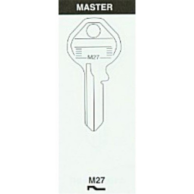 Jet M27 Key Blank for Master 27K, 1092NR