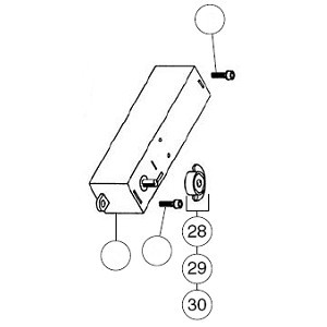 Kaba Simplex 202079-000-01 Cam Assembly, For 7102/7108