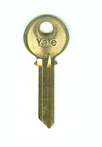 Yale RN11TC Key Blank, TC Section 6-pin