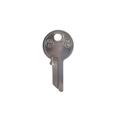 JMA CHI-13D Key Blank for Chicago KP1/1041Y/CG17