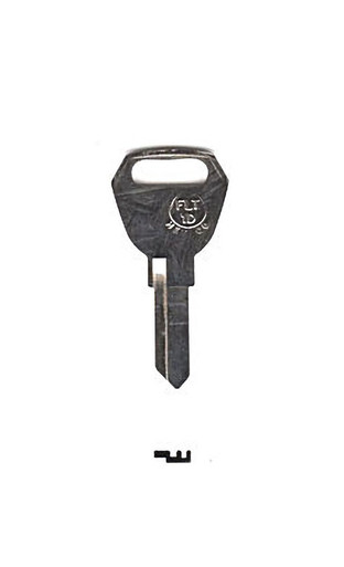 JMA FLT-1D Key Blank for Fulton 1645R