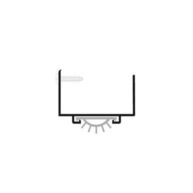 Pemko 217DV48 Door Bottom Shoe, 1-3/4", 48" (Dark Bronze)