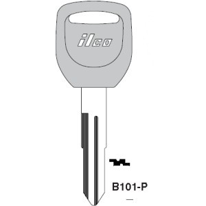 Key blank, Honda/Isuzu SUV RH