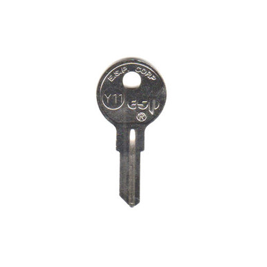 ESP Y11 Key Blank, Yale Nickel Plated