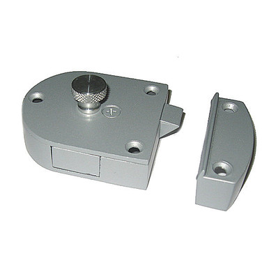 Secret Gate Latch, S200-SPA Aluminum Paint Finish