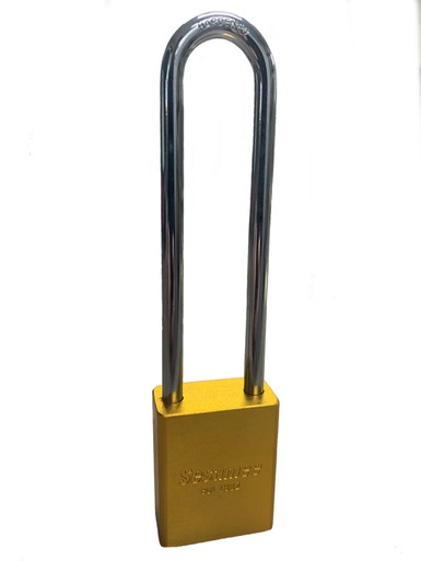 CCL Padlock, Sesamee 90256, Yellow Color