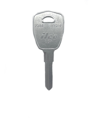 Ilco HYD19, X286 Key Blank for Harley Davidson