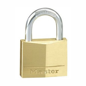 Master Lock 130D KA 1B005 Padlock, Brass Body Keyed Alike 1B005